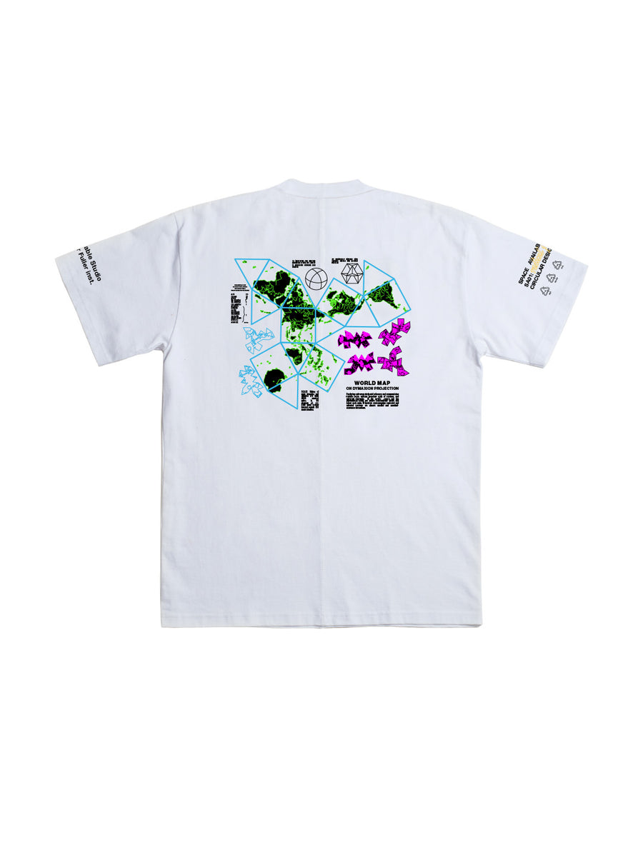 DYMAXIUM MAP TEE WHT - WHITE – LOCUS