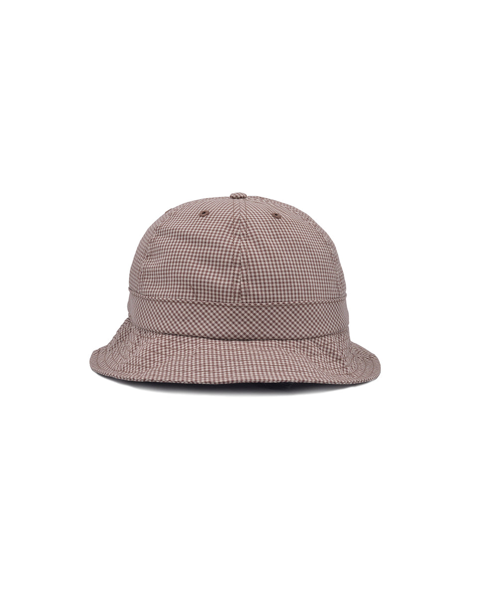 BELL HAT - BROWN GINGHAM – LOCUS