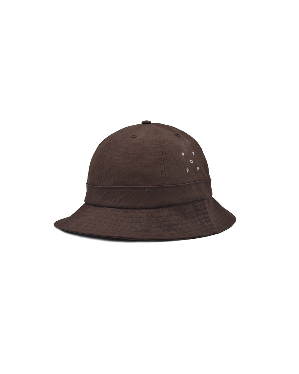 BELL HAT - BROWN RIPSTOP – LOCUS