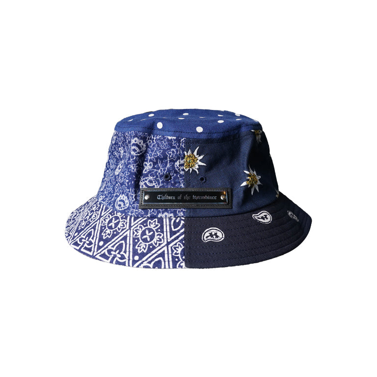 BANDANA BUCKET HAT TYPE B - NAVY – LOCUS