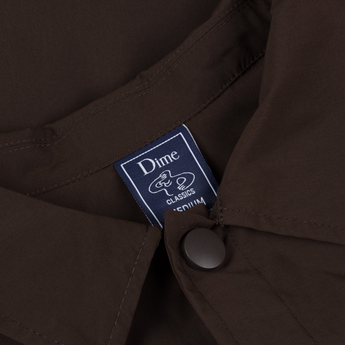 CURSIVE COACH JACKET - ESPRESSO – LOCUS