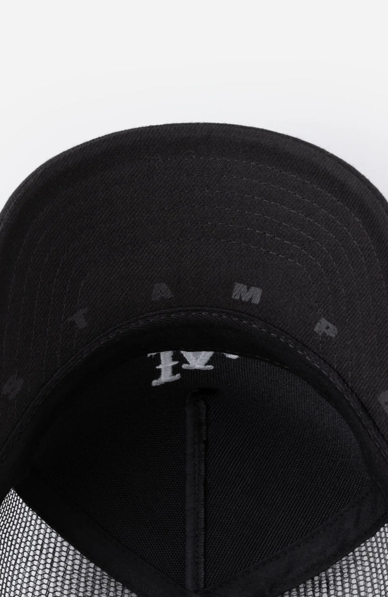 LA 002 TRUCKER HAT - BLACK – LOCUS