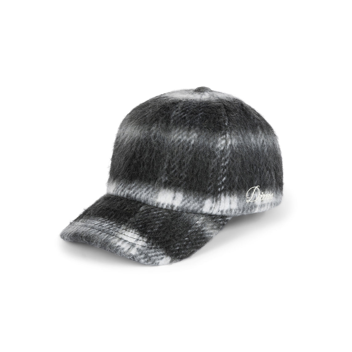 SHAGGY LOW PRO CAP - BLACK PLAID – LOCUS