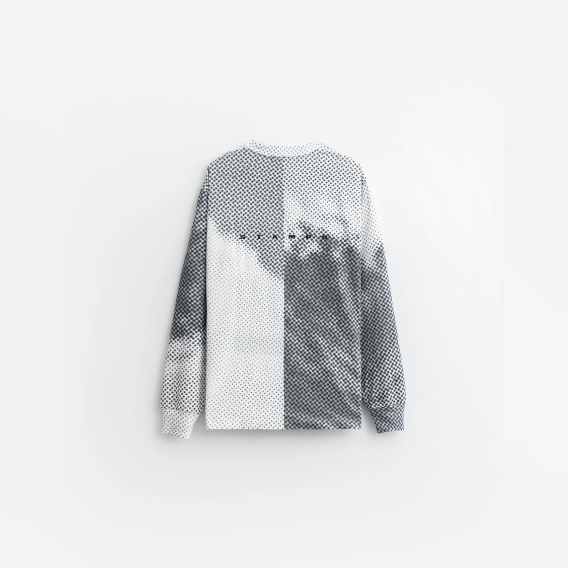 BLACK WAVE LS RELAXED TEE - BLACK WAVE PRINT – LOCUS