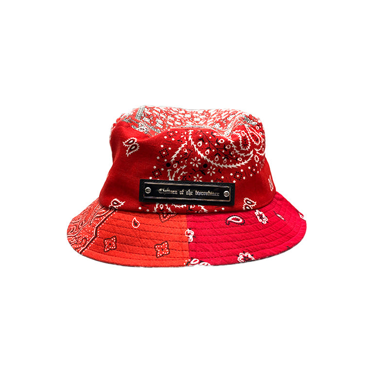 BANDANA BUCKET HAT B - RED – LOCUS